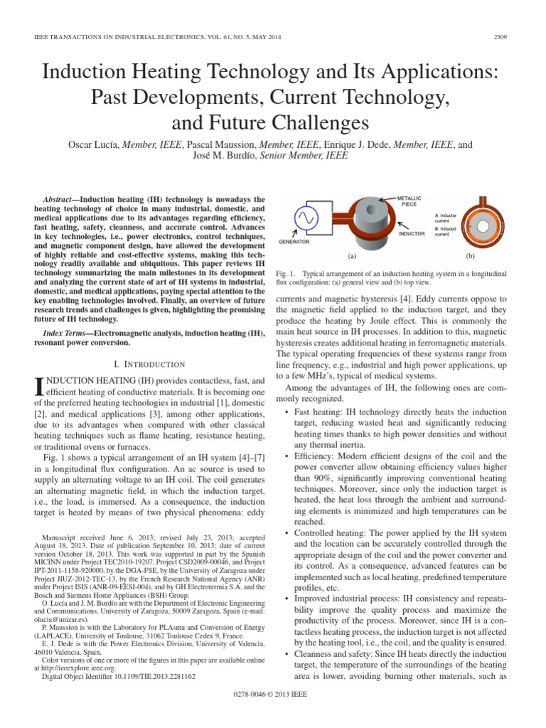 Innovations in Induction Heating Control | PDF | Power Inverter | Resonance