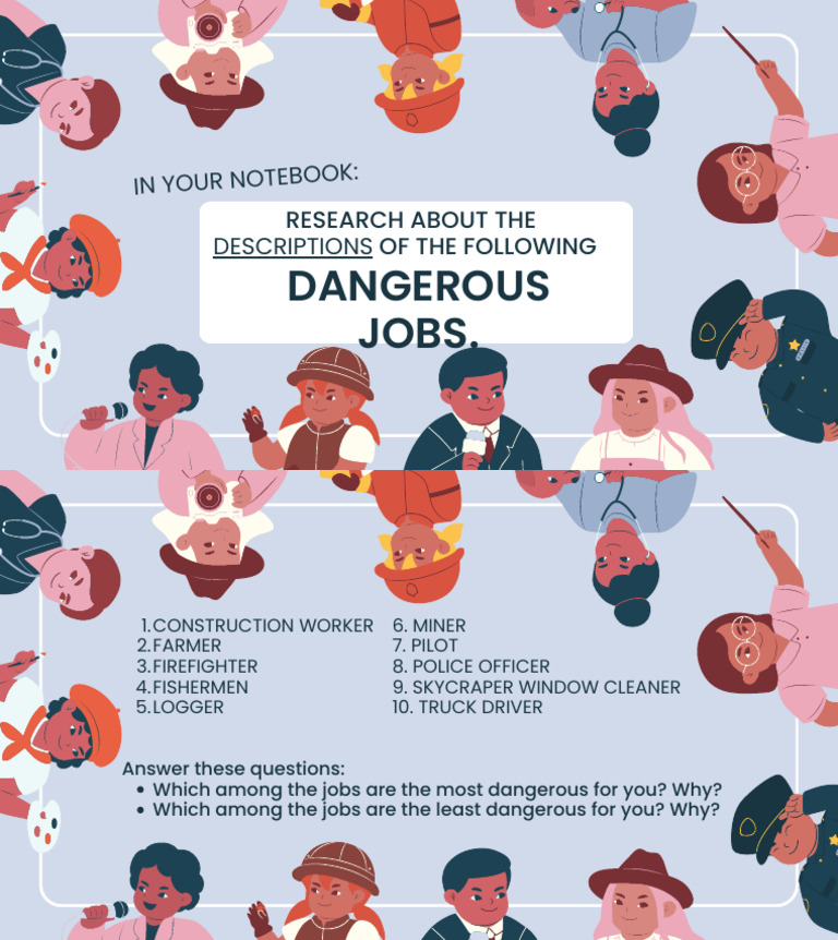 Most Dangerous Jobs: A Research Guide | PDF