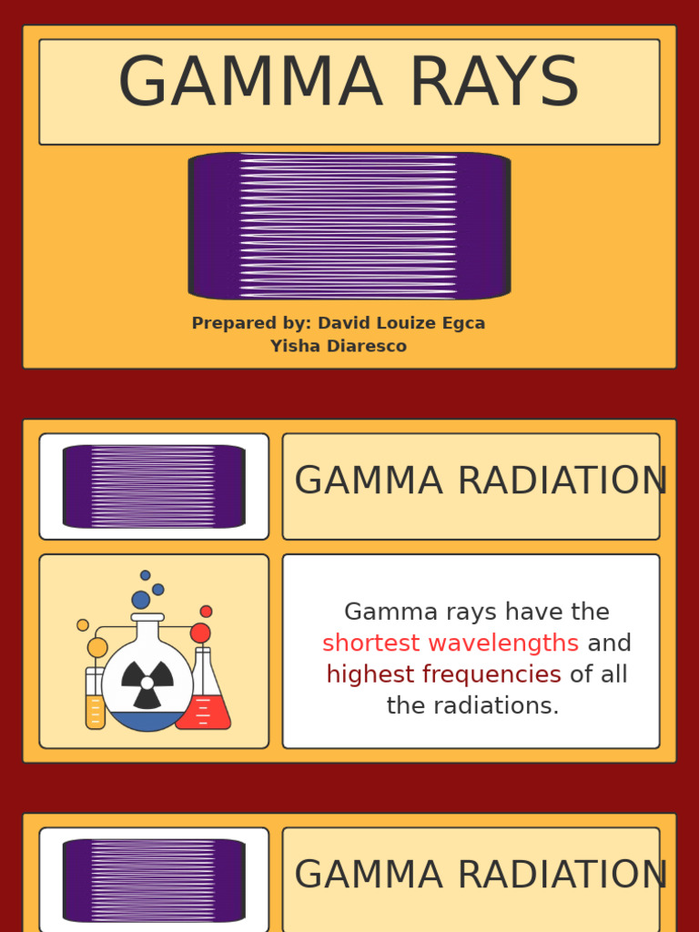 Gamma-Rays 20241114 144626 0000 | PDF | Gamma Ray | Radiation