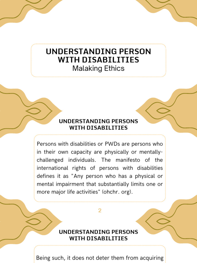 pwd report (1) | PDF | Disability | Visual Impairment