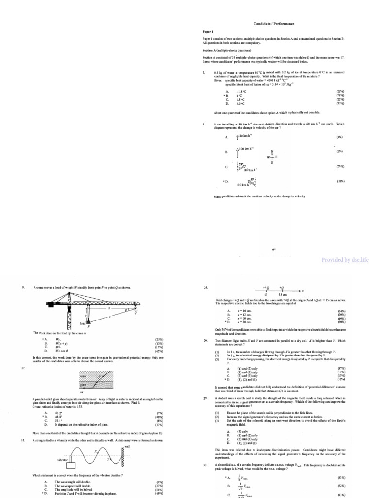 2016 phy per | PDF | Waves | Frequency