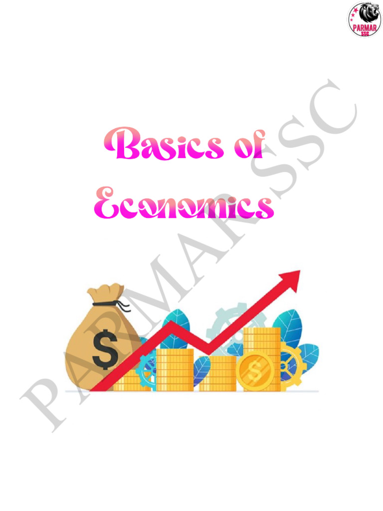 Parmar SSC Economics Notes Overview | PDF | Demand | Gross Domestic Product