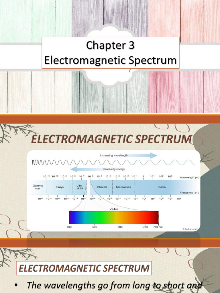 Electromagnetic Spectrum | PDF | Electromagnetic Spectrum | Ultraviolet