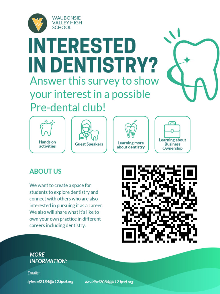 Pre-Dentistry Flyer | PDF