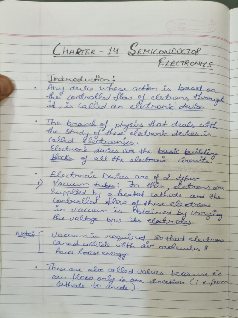 CH 14 Semiconductor | PDF