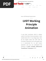 LVDT - Basic Principle, Theory, Working, Explanation & Diagram - Linear ...