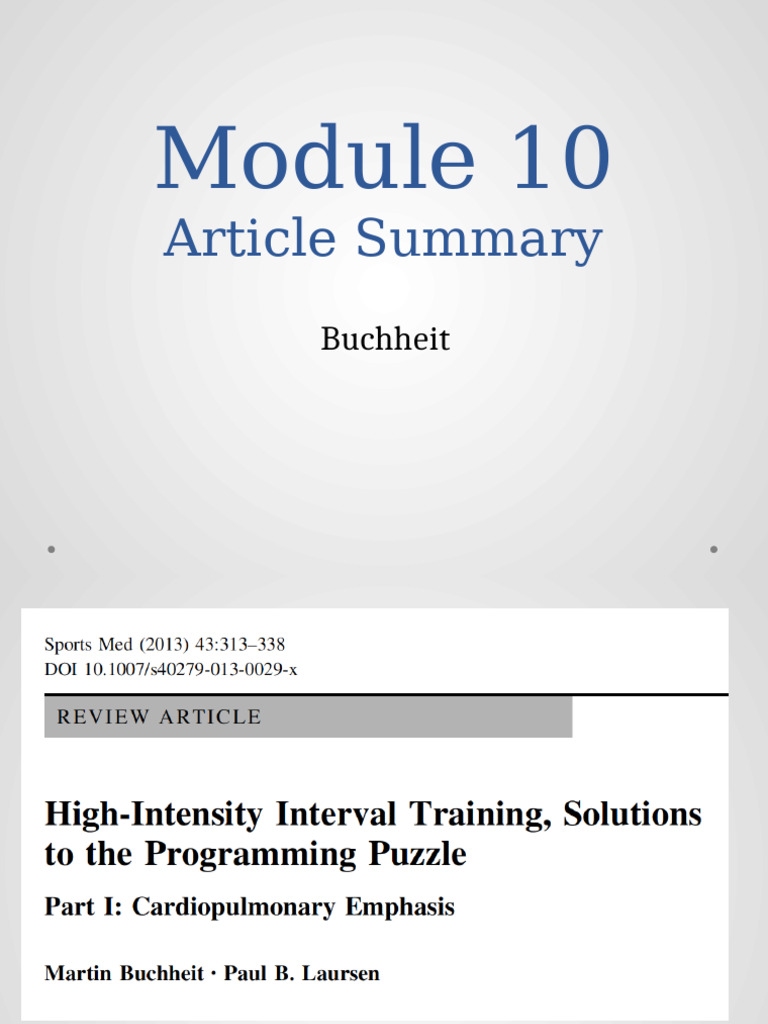 Module10-ArticleSummary | PDF
