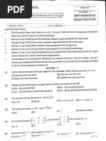 Maths Question Paper 2025 | PDF