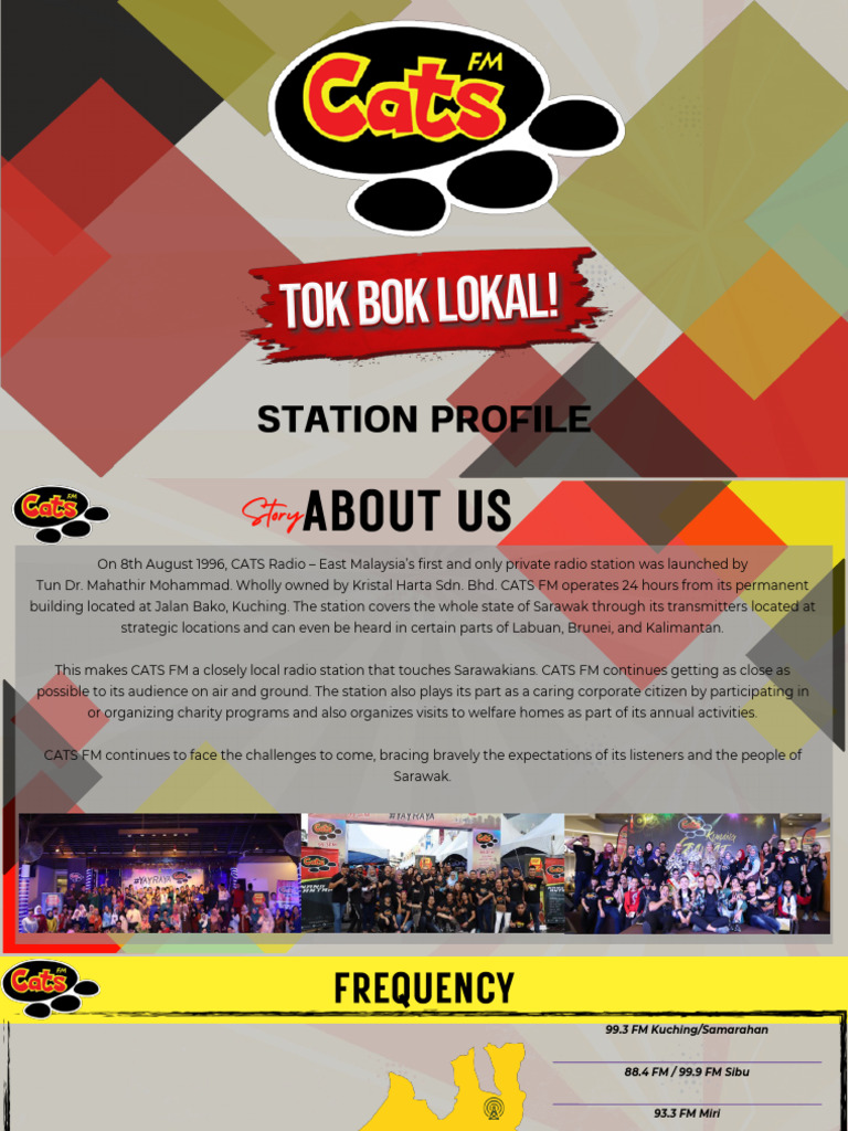 CATS FM: Sarawak's Vibrant Radio Voice | PDF | Sarawak | Radio