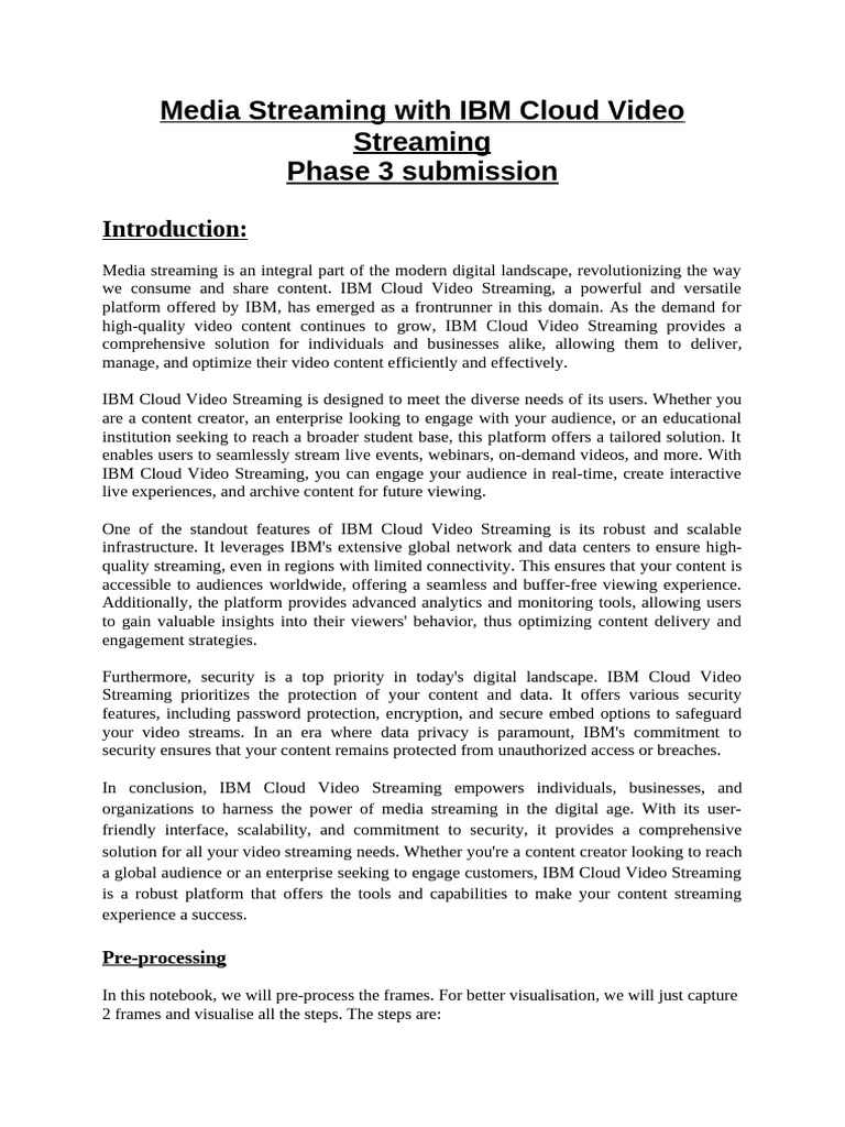 CAD Phase3 (1) | PDF | Cloud Computing | Streaming Media