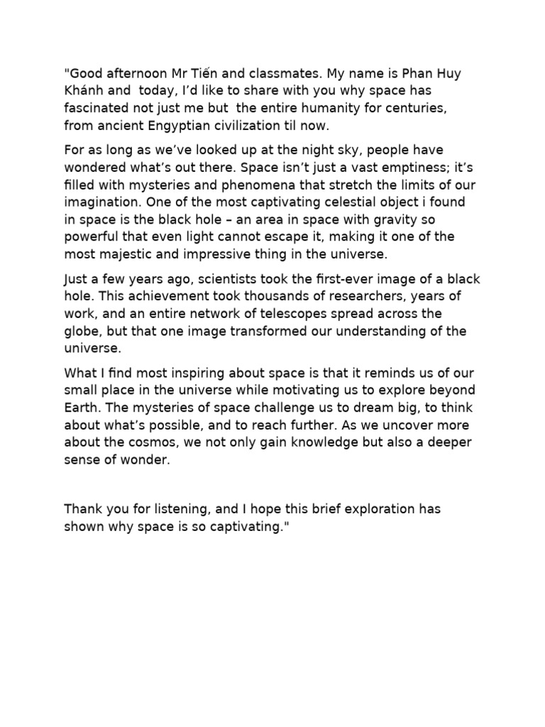 English Speaking Script | PDF