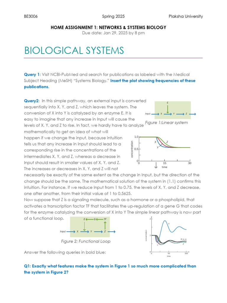 NSB2025Assign1 | PDF | Metabolic Pathway | Enzyme