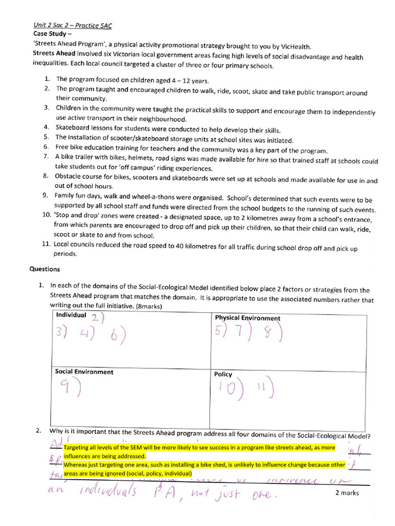 2023 Practice Sac Sols | PDF