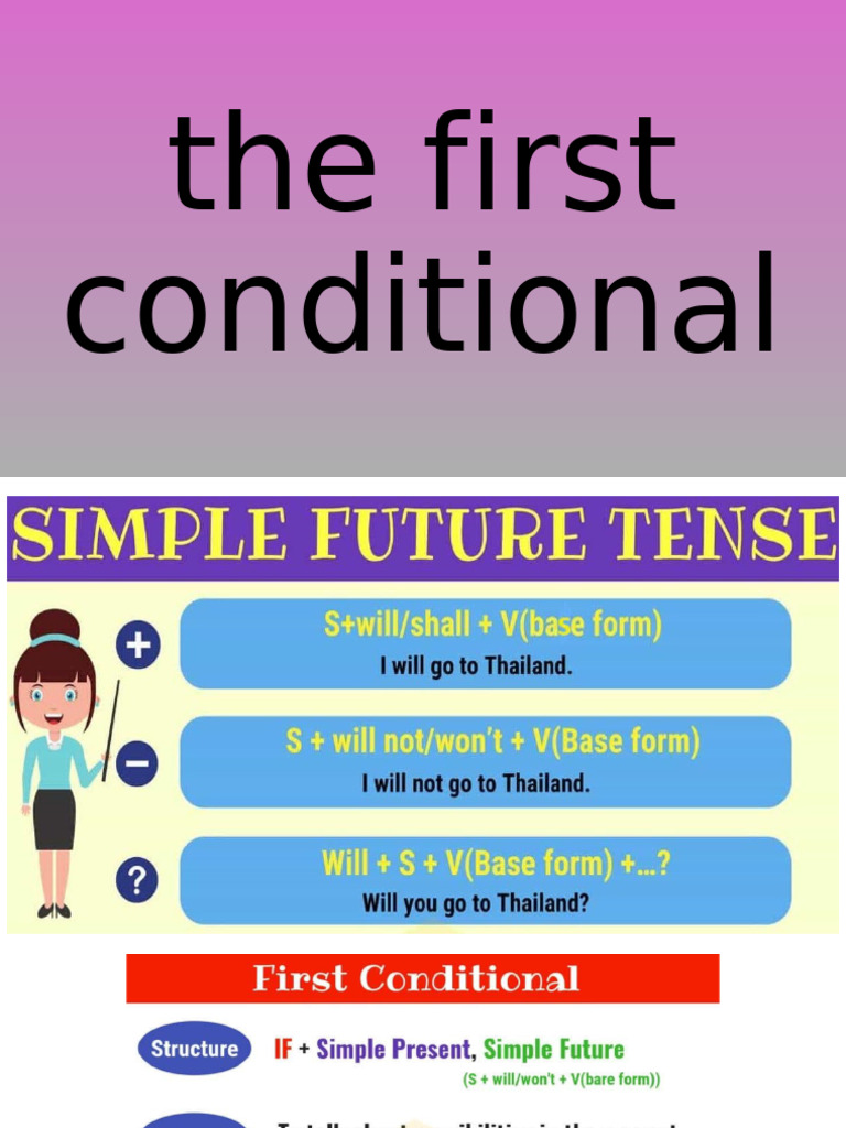 First Conditional | PDF