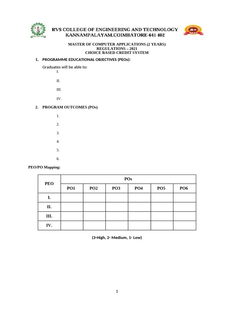 MCA 2-Year Curriculum and Syllabus 2021 | PDF | Statistics | Intellectual Property