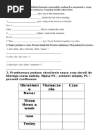 Cwiczenia Present Simple | PDF