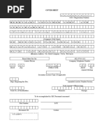 SEC Cover Sheet Template | PDF