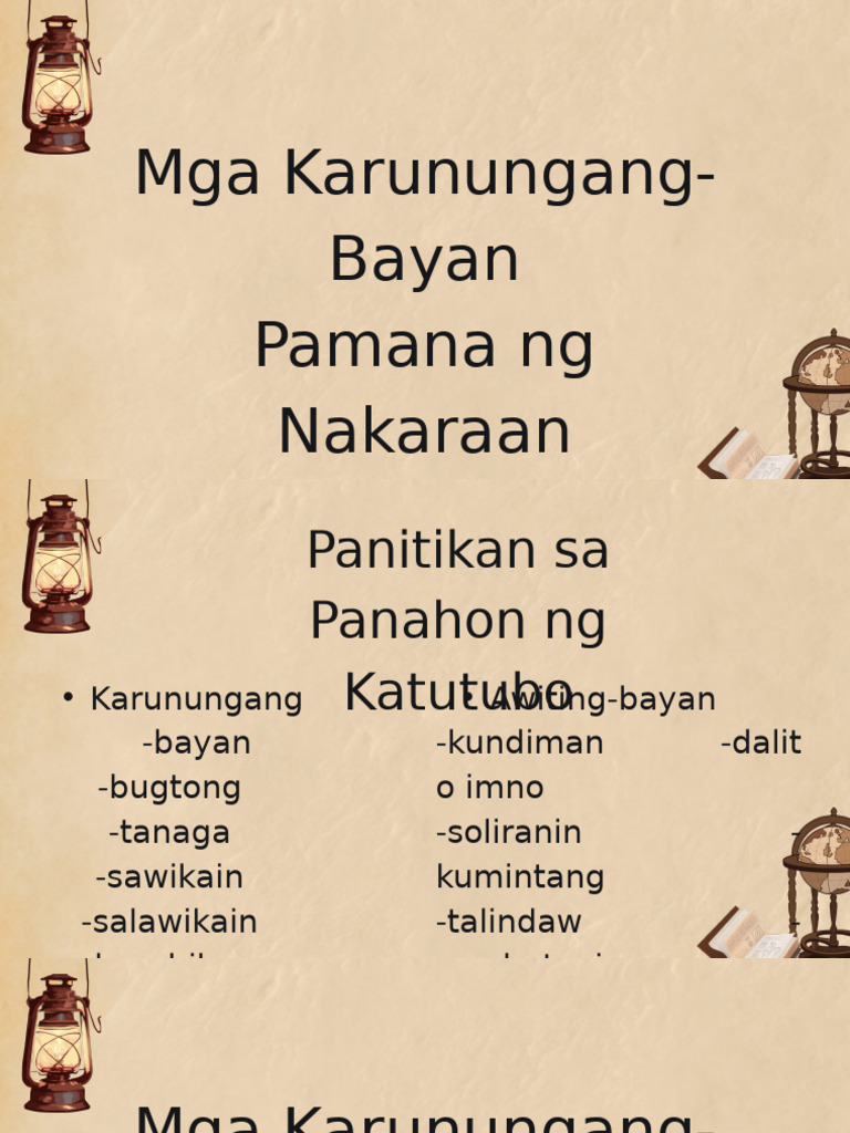 Bugtong at Salawikain | PDF