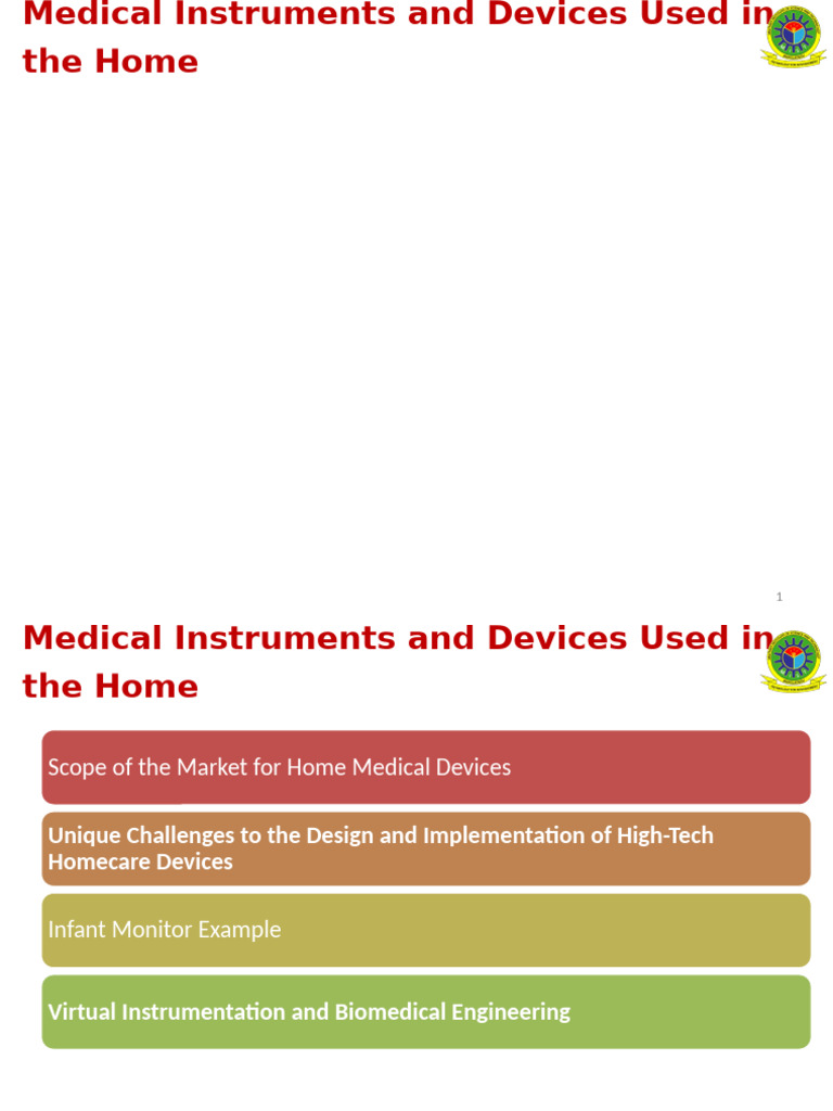 Medical Instruments and Devices Used in the Home | PDF | Medical Device ...