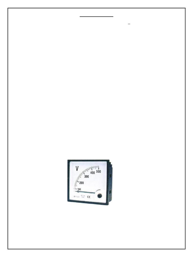 BEE PRACTICAL-2 | PDF | Voltage | Electronics