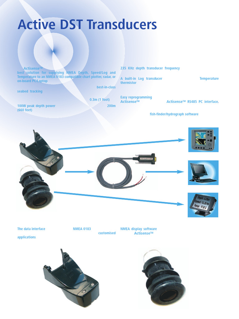 Actisense Active Dst Transducer | PDF | Logic Gate | Computer Engineering