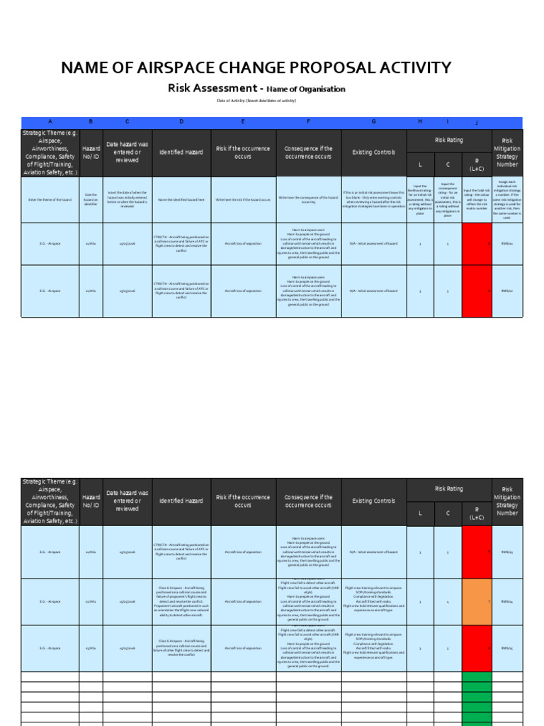 Aviation Risk Assessment Guide | PDF | Risk | Air Traffic Control