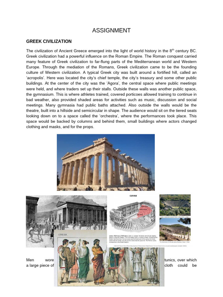 Ancient Greek and Roman Civilizations | PDF | Socrates | Twelve Olympians