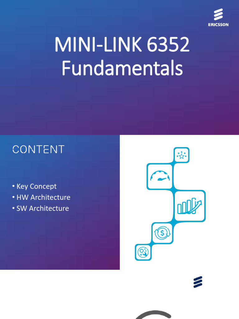 05 - MINI-LINK 6352 Fundementals | PDF