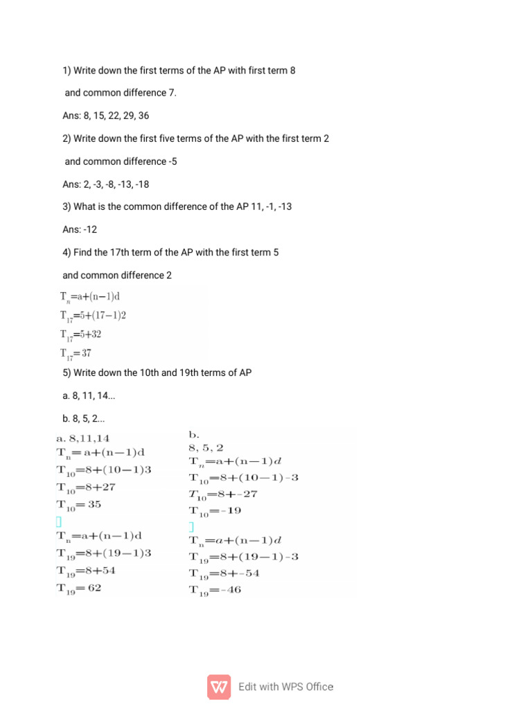 1) Write Down T-WPS Office | PDF