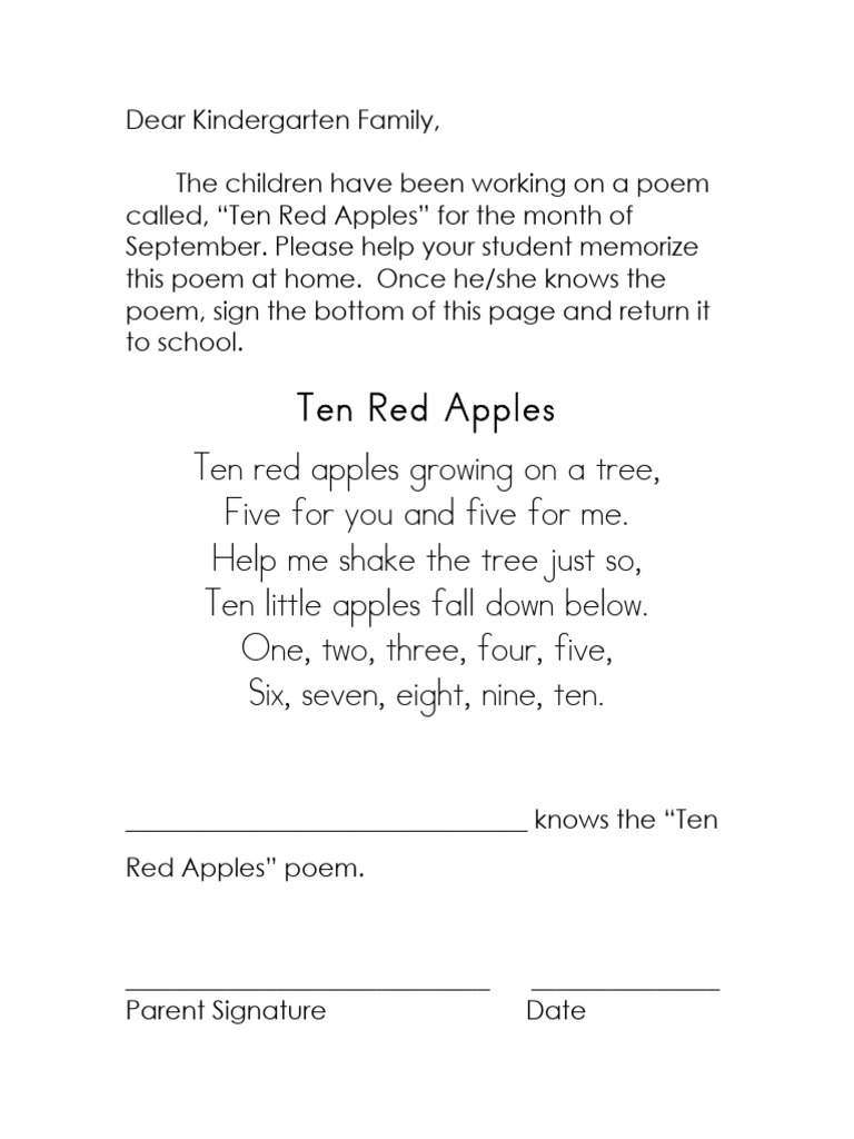 September Poem | PDF