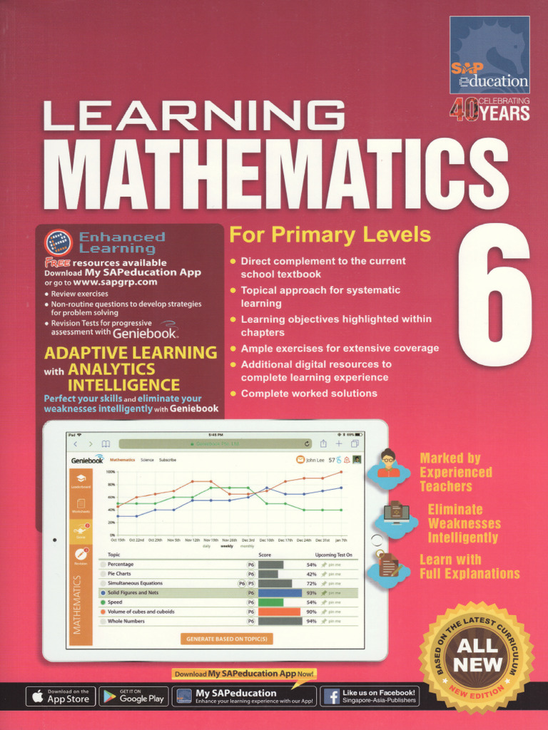 Learning Mathematics 6 | PDF