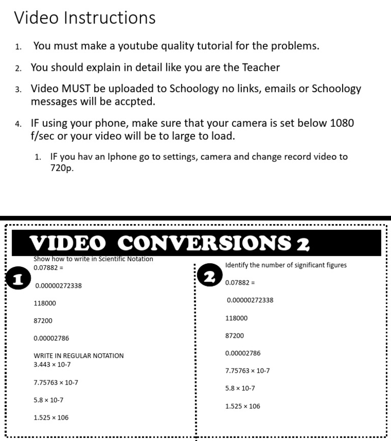 Measurement Video 2 | PDF