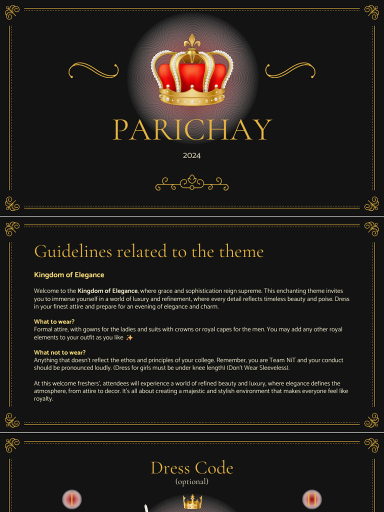 Guidelines Parichay | PDF | Dress | Clothing