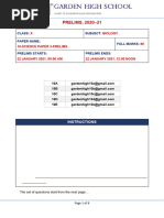 KCBE Science Past Paper 2020 | PDF | Chemical Compounds | Ion