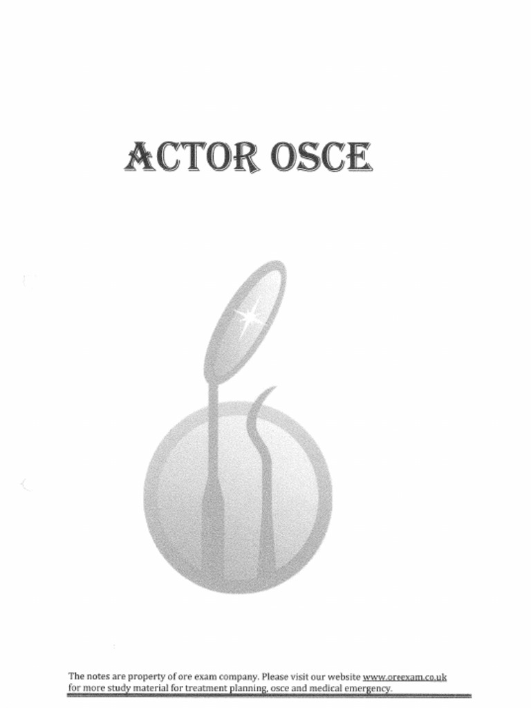 Actore Osces | PDF