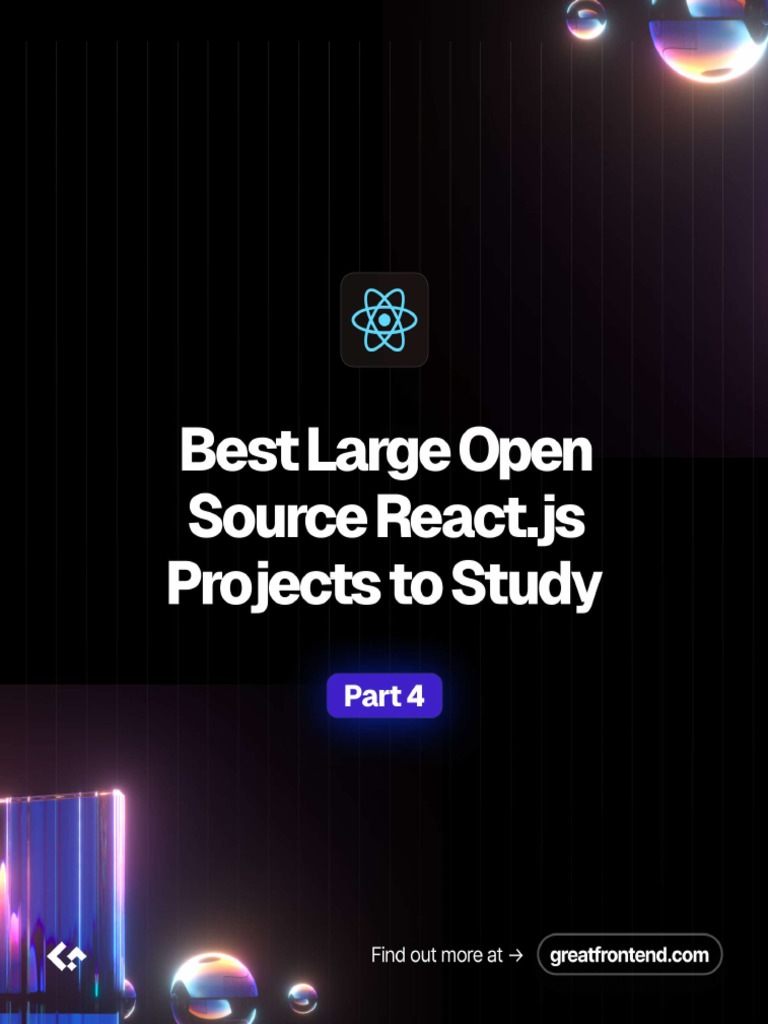 GFE - Best Large Open Source React.js Projects to Study | PDF