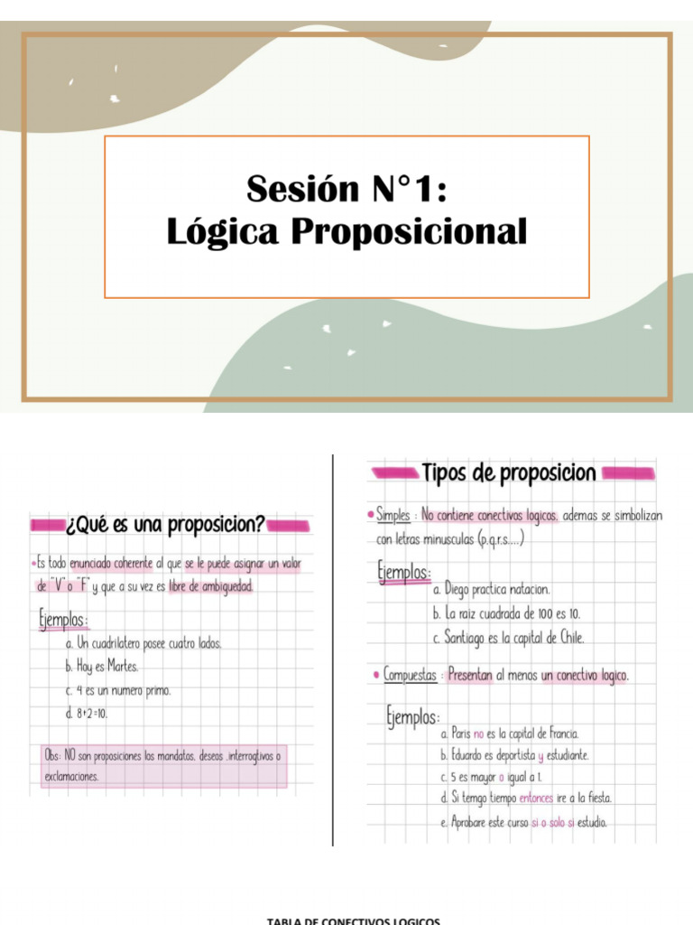 Logica Proposicional | PDF