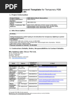 Method of Procedure MOP Form | PDF | Electrical Engineering | Electricity