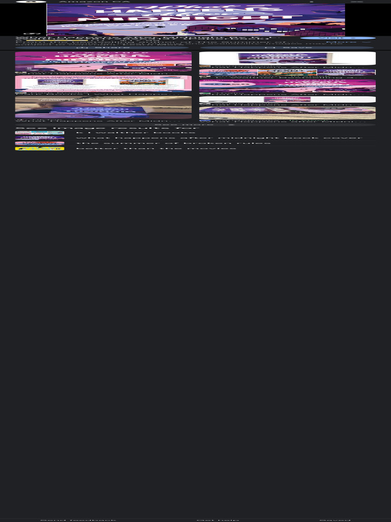 What Happens After Midnight Book - Google Search | PDF