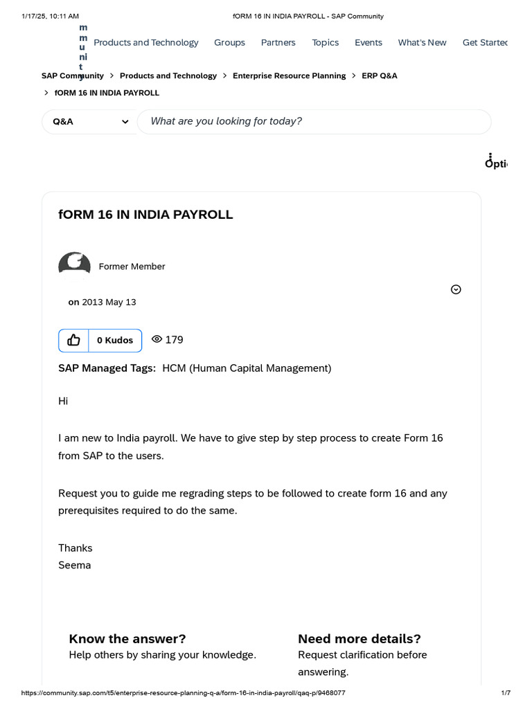 fORM 16 | PDF | Computing