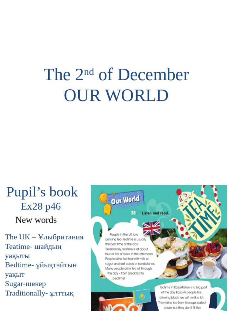 Lesson 24 Our World | PDF