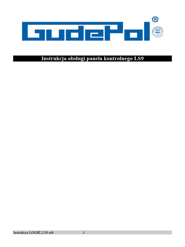 Instrukcja LOGIK LS9 Min | PDF
