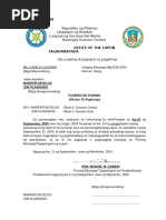 Editable KP Forms 1 - 32 Tagalog Version | PDF