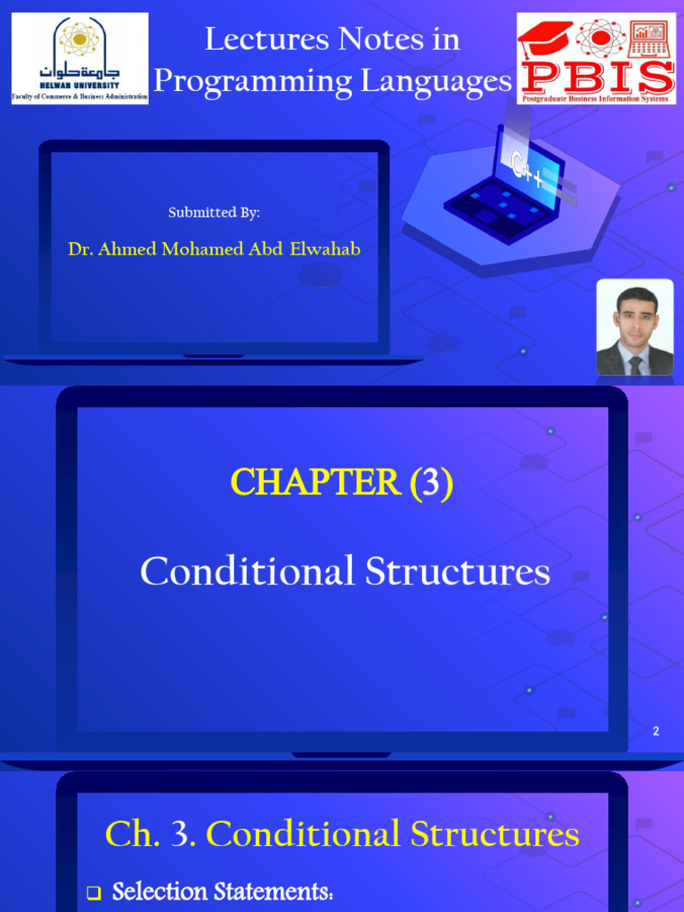 Lecture 5. Selections If Statement | PDF | Functional Programming | Semantics