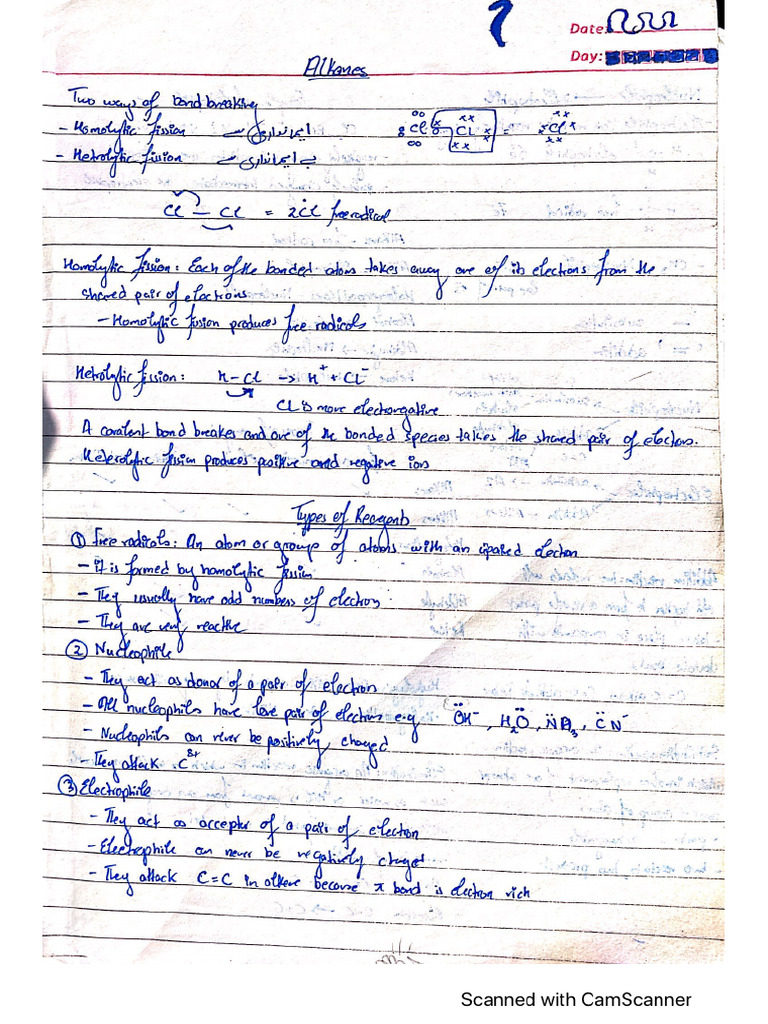 As Level AQA EDEXCEL CAMBRIDGE IGCSE CAIE - Organic Chemistry Notes | PDF