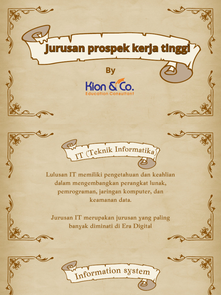 Jurusan Dengan Prospek Kerja Tinggi | PDF