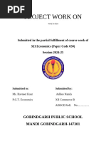 CBSE 12 Commerce Project | PDF