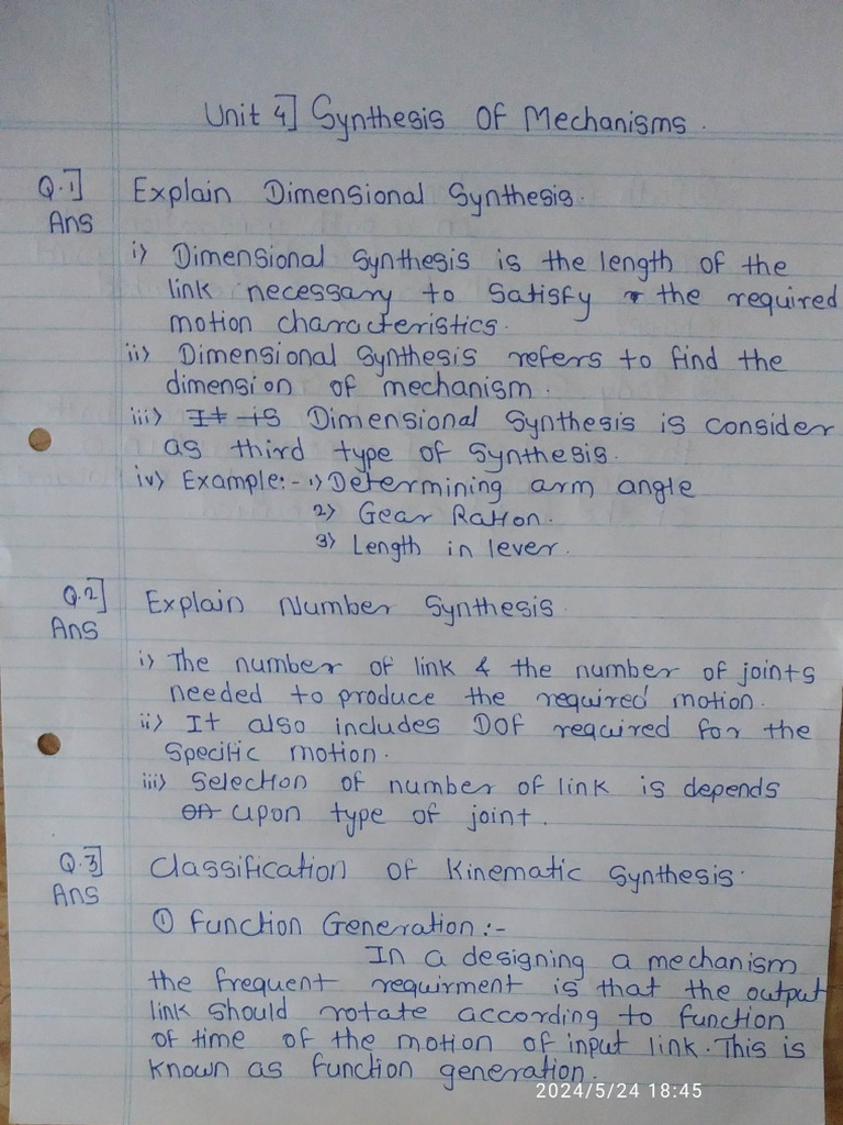 TOM Unit 4 Theory | PDF