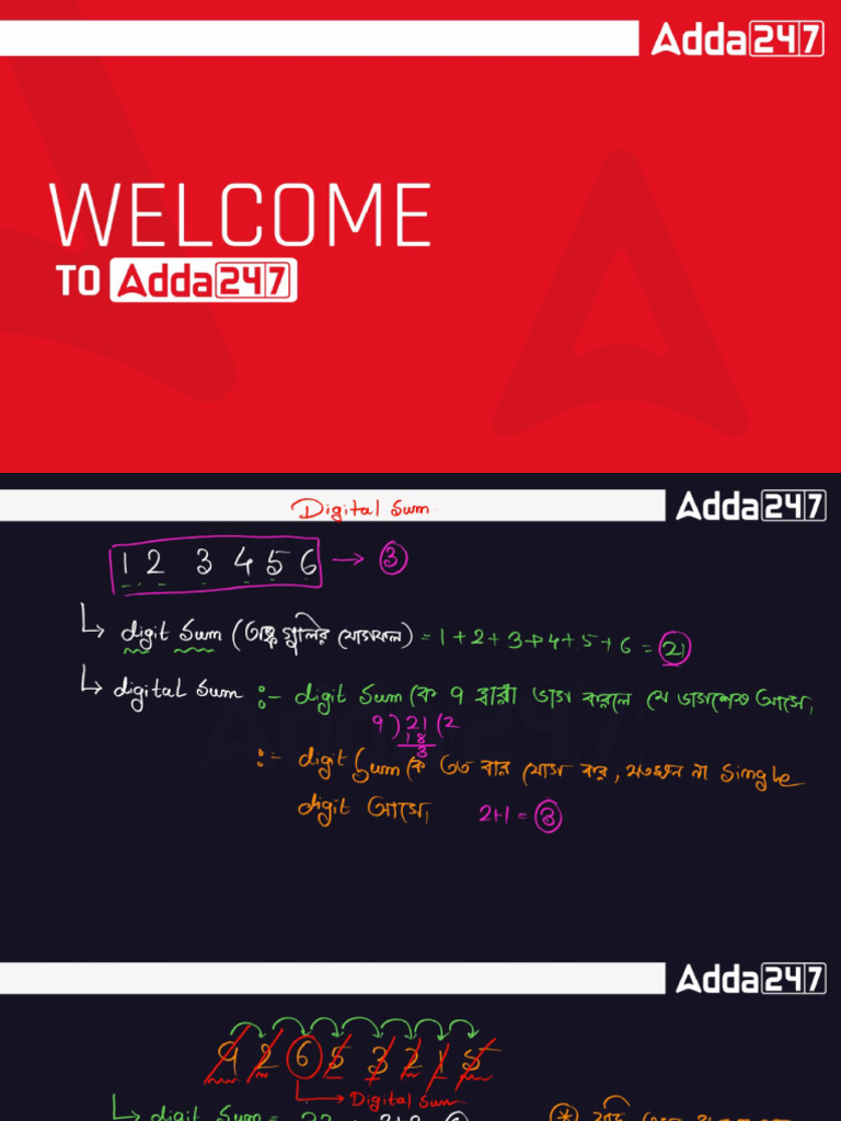 Digital Sum | PDF