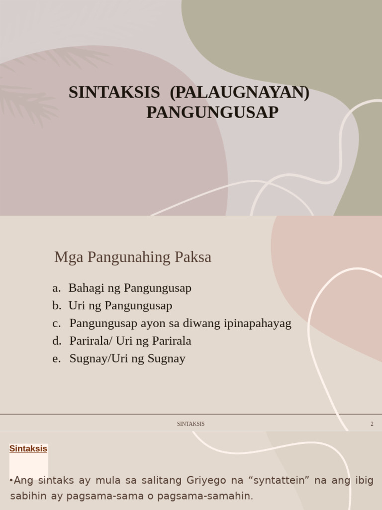 Sintaksis | PDF